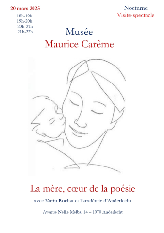 La mère, coeur de la poésie | Anderlecht